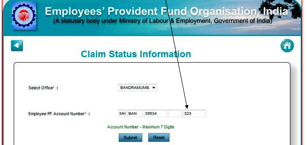 Epf claim status shows payment under process